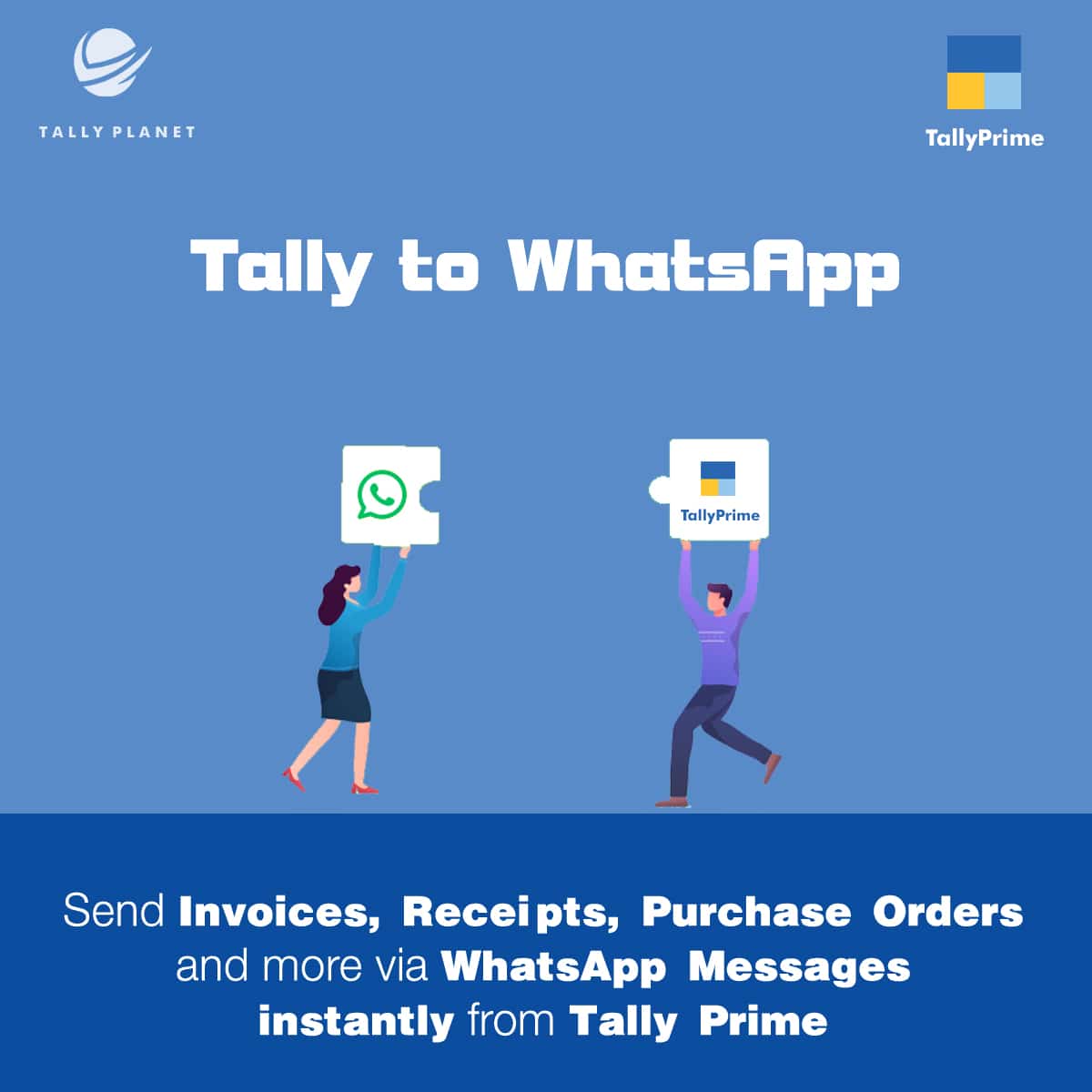 Tally to WhatsApp Module | Simple and cost-effective TDL Tally to WhatsApp Module | Simple and cost-effective TDL